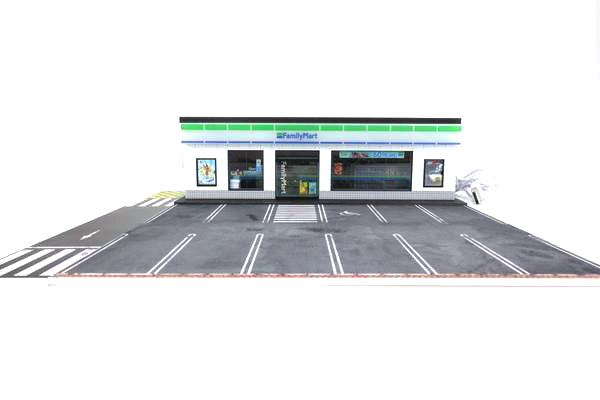 G FANS 1/64 Illuminated Family Mart Dioroma 710021 MINIATURES – J Toys ...
